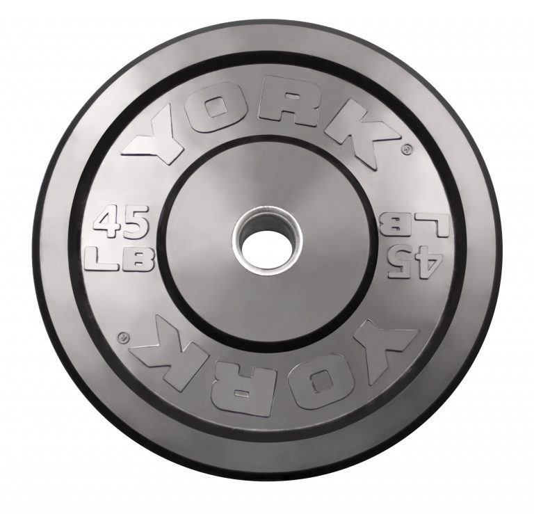 1" Standard Flat Pro Cast Iron Plate - York Barbell