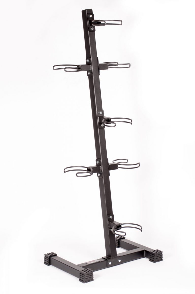 7 Ball Vertical Medicine Ball Storage Rack | Gym Equipment Storage