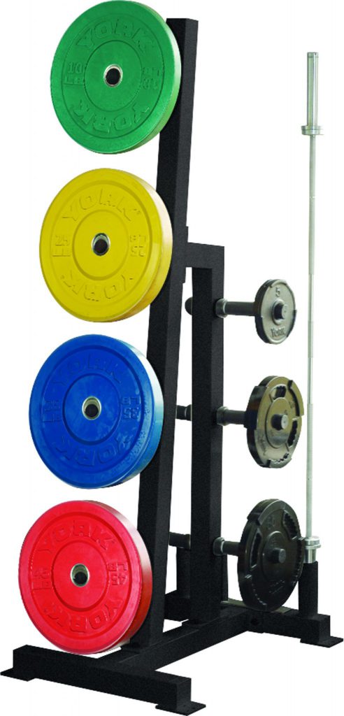 Single-Sided Weight Plate Tree | Weight Plate Storage | York Barbell