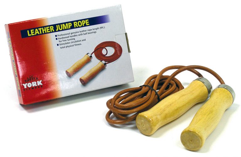 Leather Skipping Jump Rope | Weightlifting Accessories | York Barbell