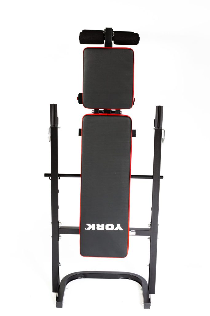 YORK Aspire 120 Flat to Incline/Folding Bench with Leg Curl - York Barbell