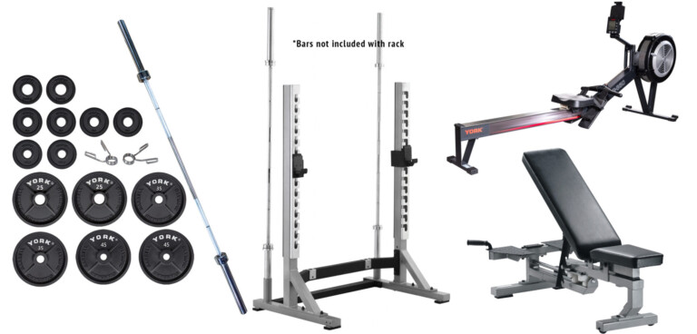 Women’s Garage Gym Starter Package - York Barbell